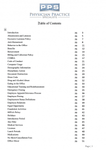 Medical Practice Handbook Download | Comprehensive Handbook Template