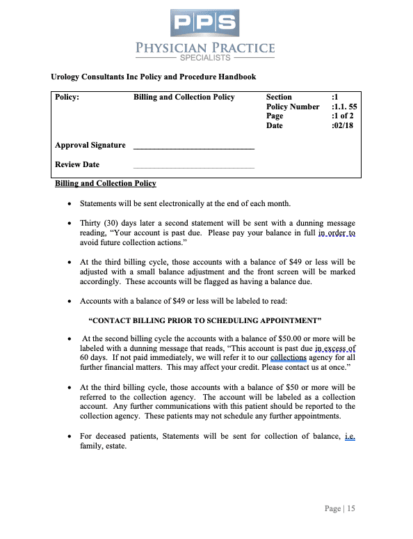 Medical Practice Handbook Download | Comprehensive Handbook Template